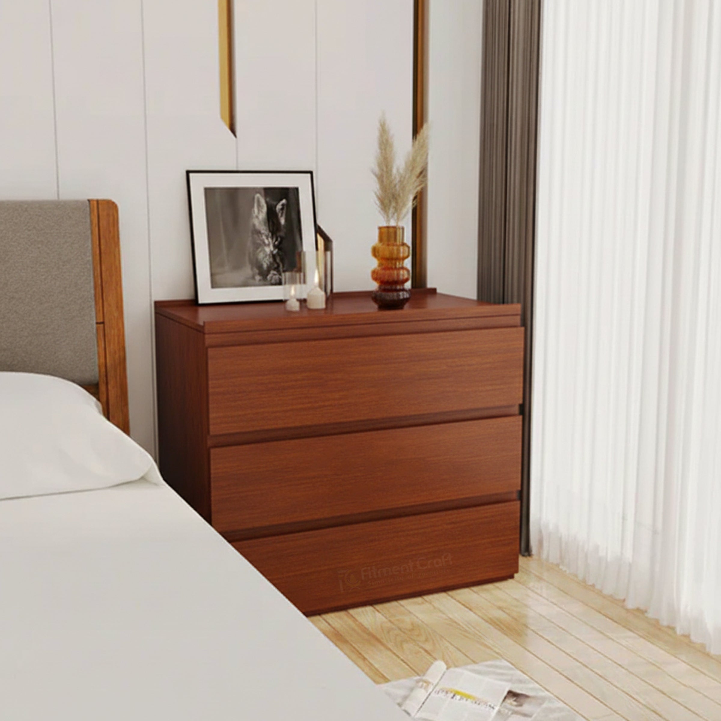 Chest of Drawer Price in Bangladesh | Wooden Bedroom Storage Drawers