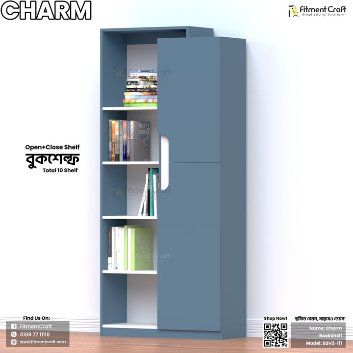 Bookshelf Price in Bangladesh | Modern, Corner & Wooden Designs