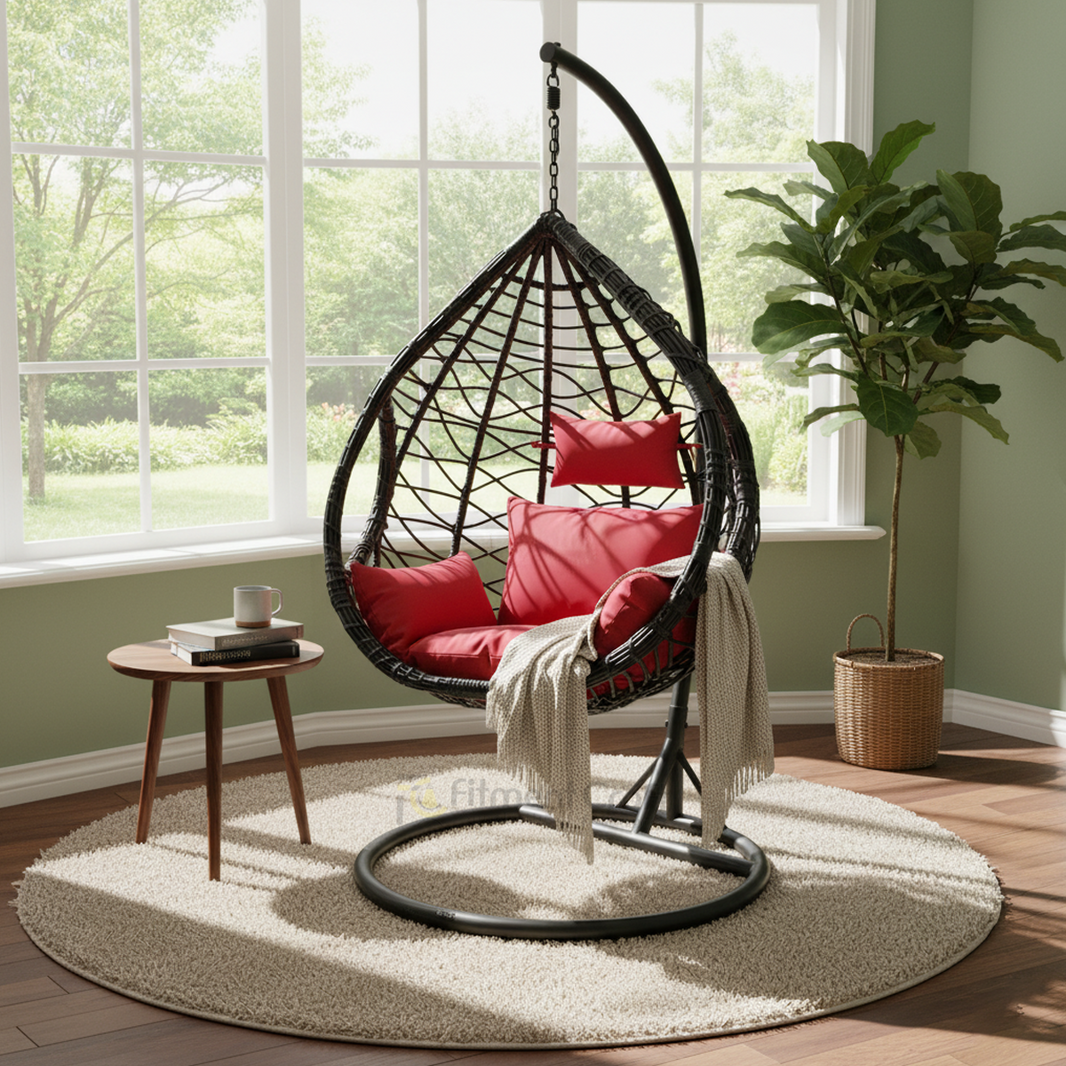 Stylish Dolna, Swing Chair, and Stainless Steel Swing