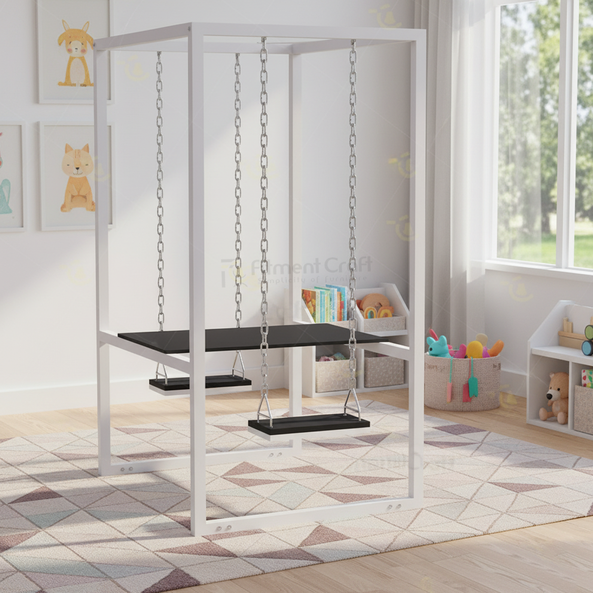 Stylish Dolna, Swing Chair, and Stainless Steel Swing