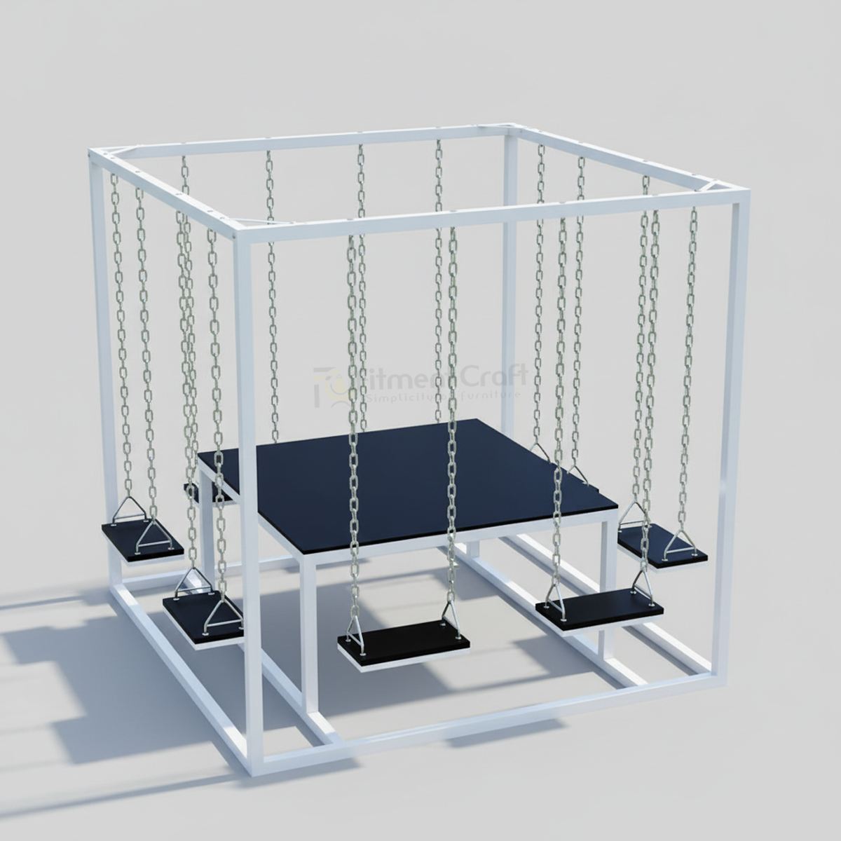 Stylish Dolna, Swing Chair, and Stainless Steel Swing